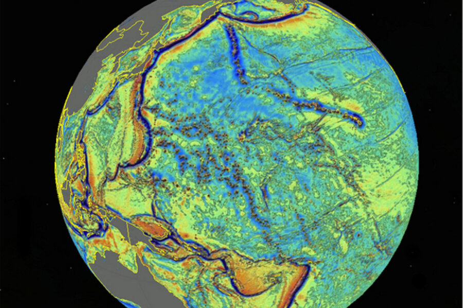 New Ocean Floor Map Reveals Hidden Seamounts Thousands Of Them