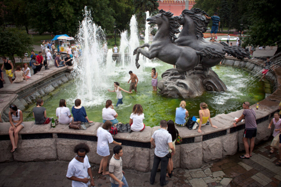Russia's Summer 2010: Heat, drought, smog, and fires - CSMonitor.com