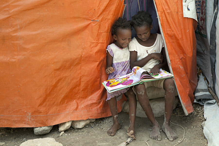 Haiti: Life in a tent - CSMonitor.com