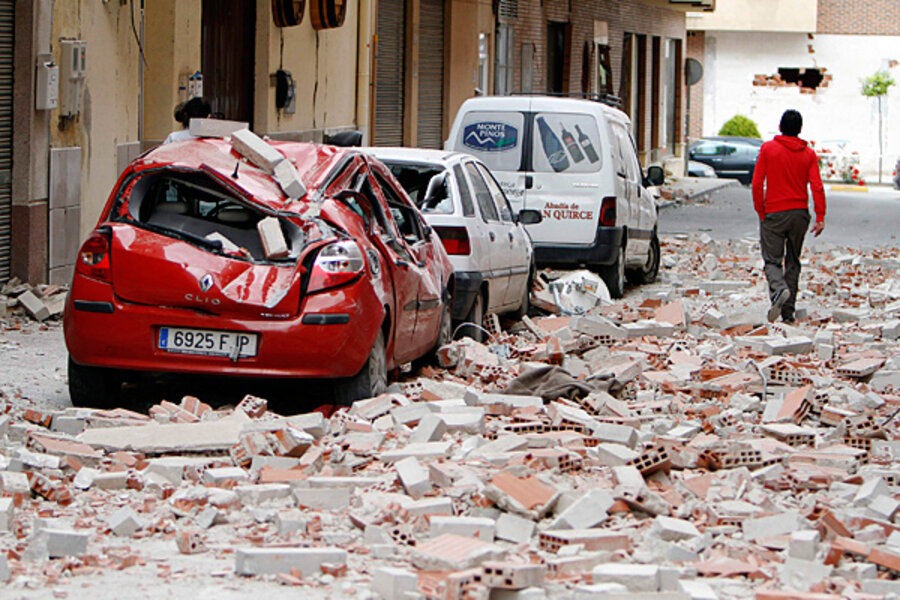 Spain earthquake - CSMonitor.com