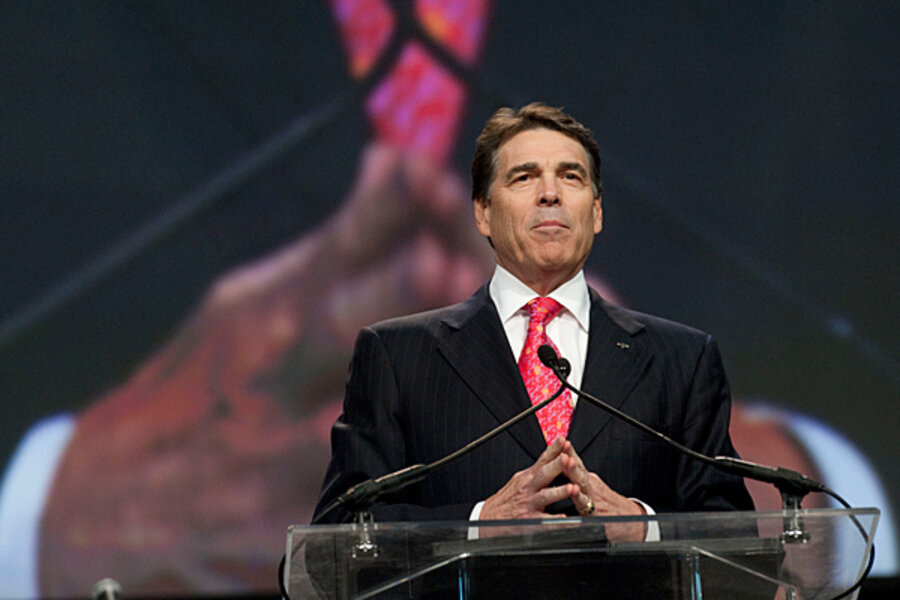 Texas Gov. Rick Perry - CSMonitor.com