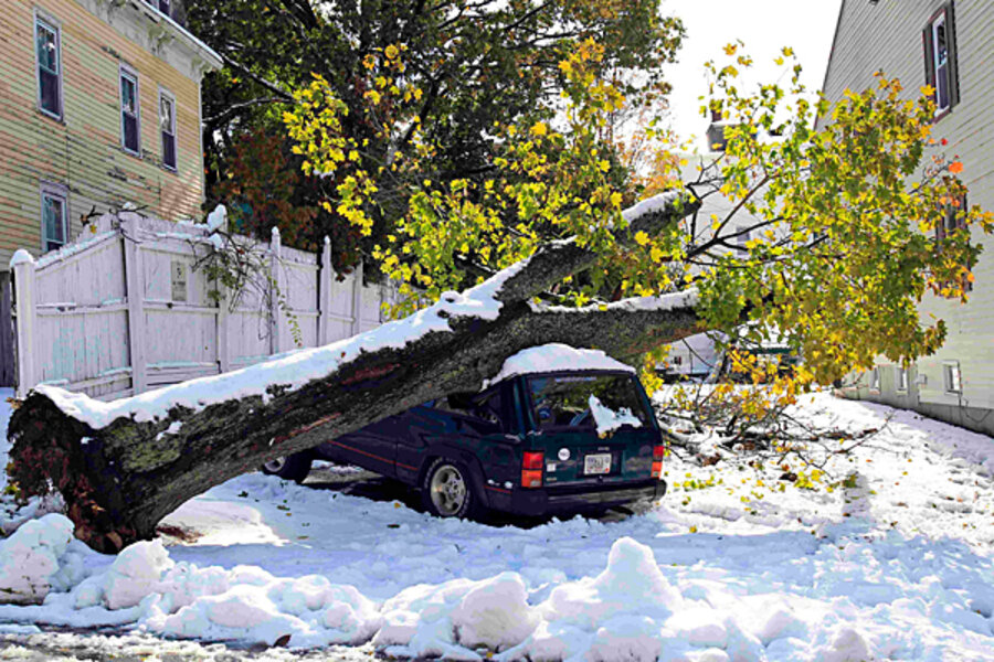 October snowstorm - CSMonitor.com