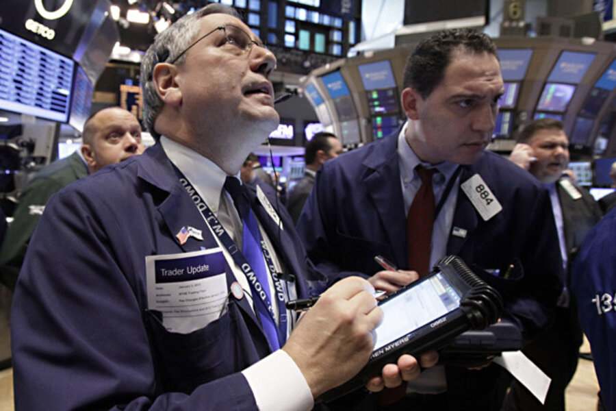 Stock prices rally late; Dow up 21 - CSMonitor.com