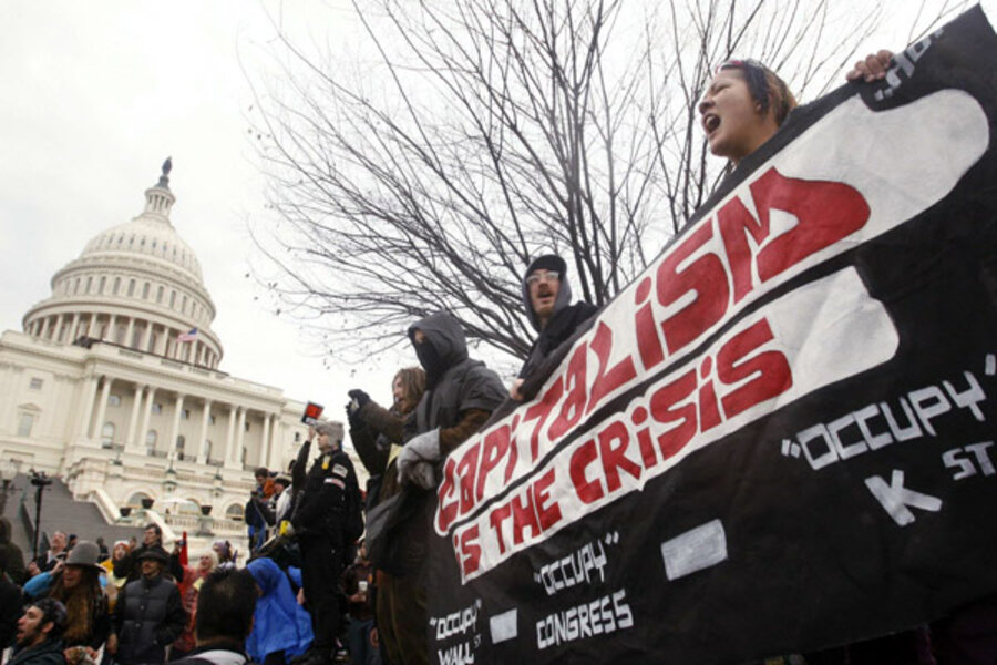 Occupy protesters meet outside as Congress returns - CSMonitor.com