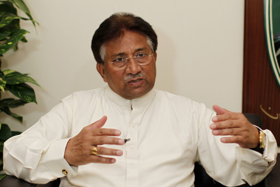Why Musharraf is risking a return to Pakistan - CSMonitor.com