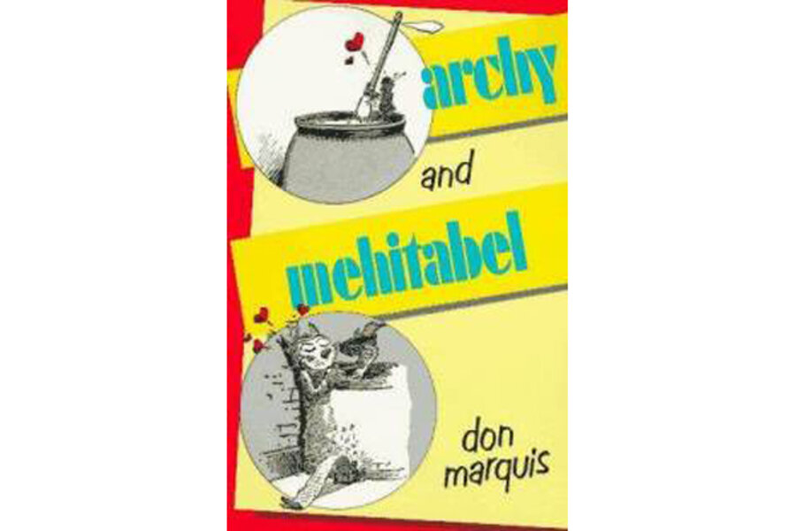 'archy and mehitabel,' by Don Marquis - CSMonitor.com