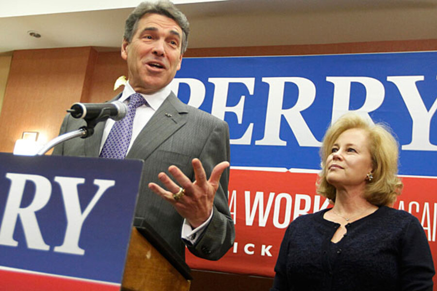 Why is Rick Perry backing Newt Gingrich now? - CSMonitor.com