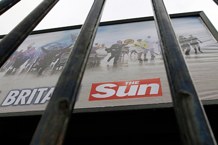 The chutzpah of Rupert Murdoch's Sun - CSMonitor.com