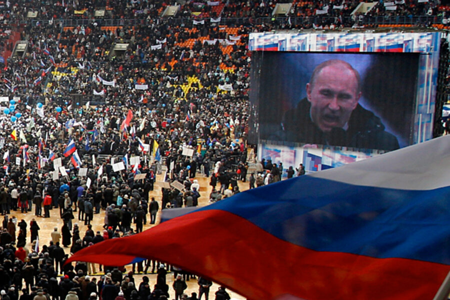 Pro-Putin rally in Moscow brings out lots of people, little enthusiasm ...
