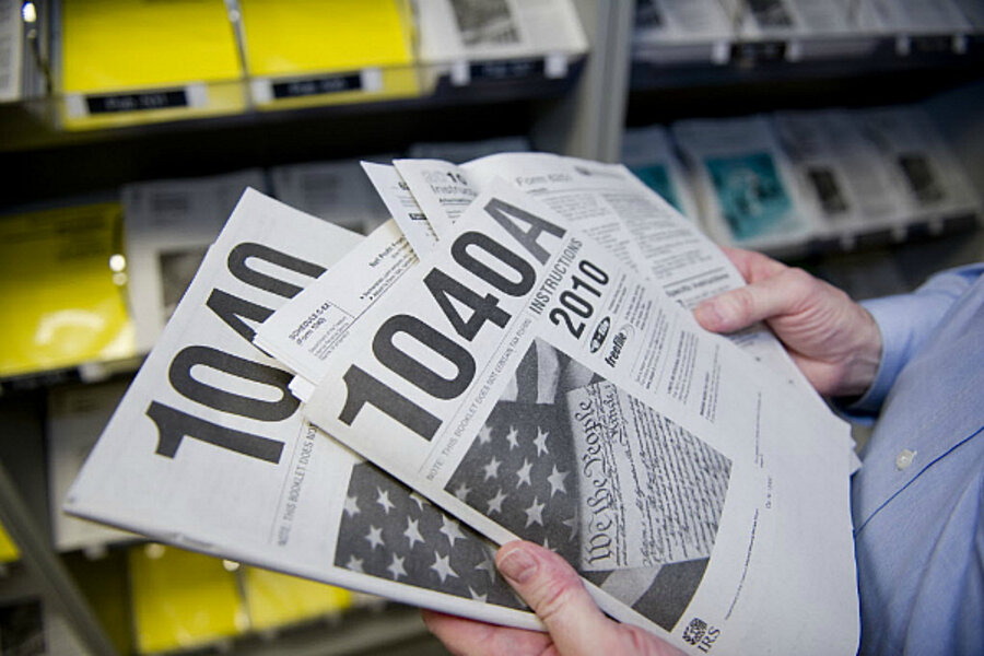 Electronic tax returns - CSMonitor.com