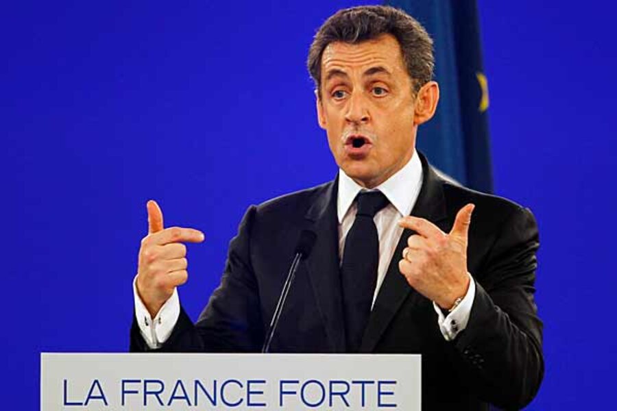 Sarkozy pledges to 'save European way of life' - CSMonitor.com