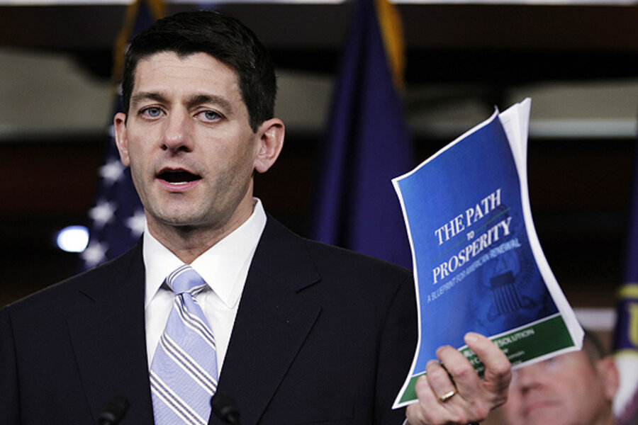 Why Ryan's budget is music to Democrat's ears - CSMonitor.com