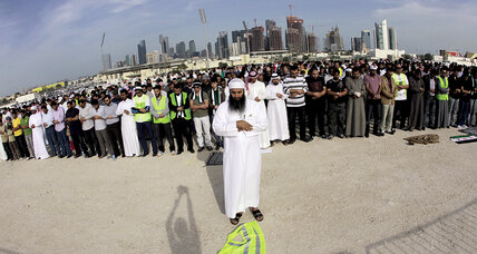 For the first time, Christians in Qatar worship in church - CSMonitor.com