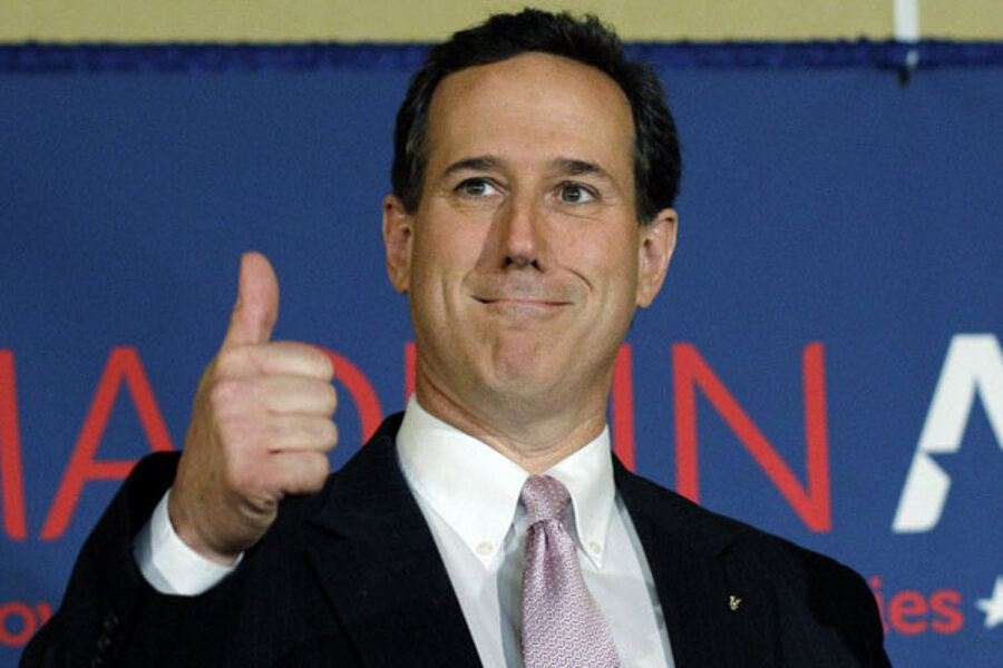 Santorum sweeps Alabama, Mississippi primaries - CSMonitor.com