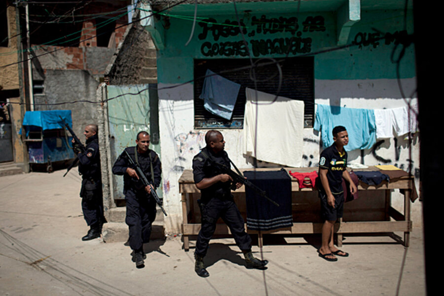What are Rio's security crackdowns accomplishing? - CSMonitor.com