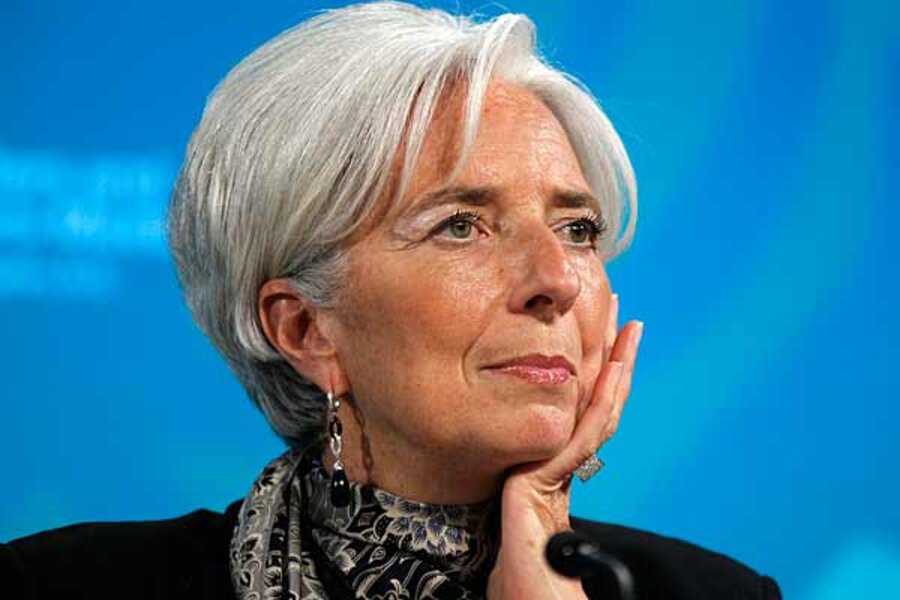 Economic weather report by IMF's Christine Lagarde: 'umbrella' still ...