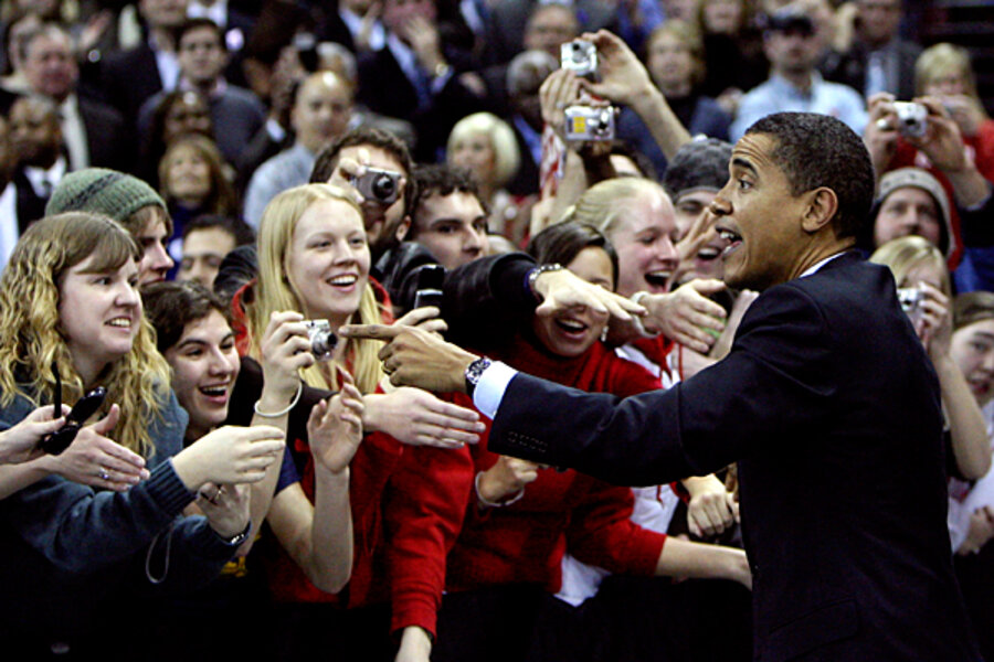 Obama slipping among young white voters - CSMonitor.com