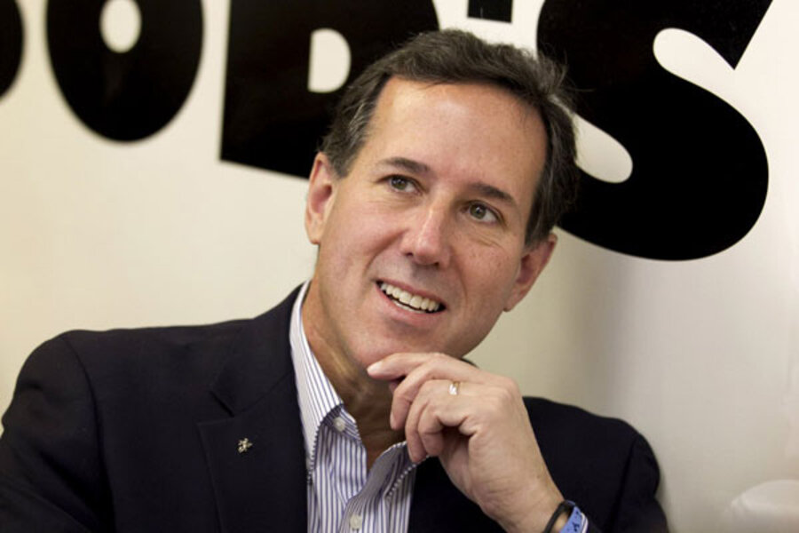 Santorum meets with conservatives to plan last-ditch effort - CSMonitor.com