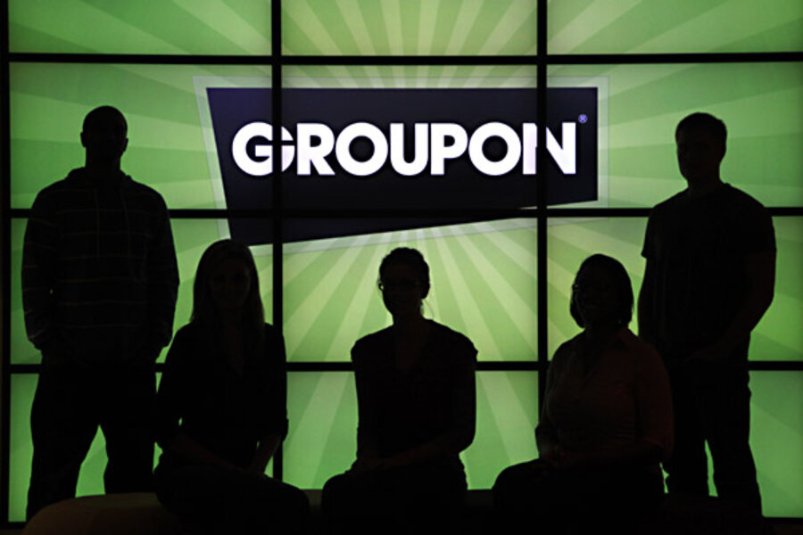 Groupon stock jumps as earnings beat expectations - CSMonitor.com