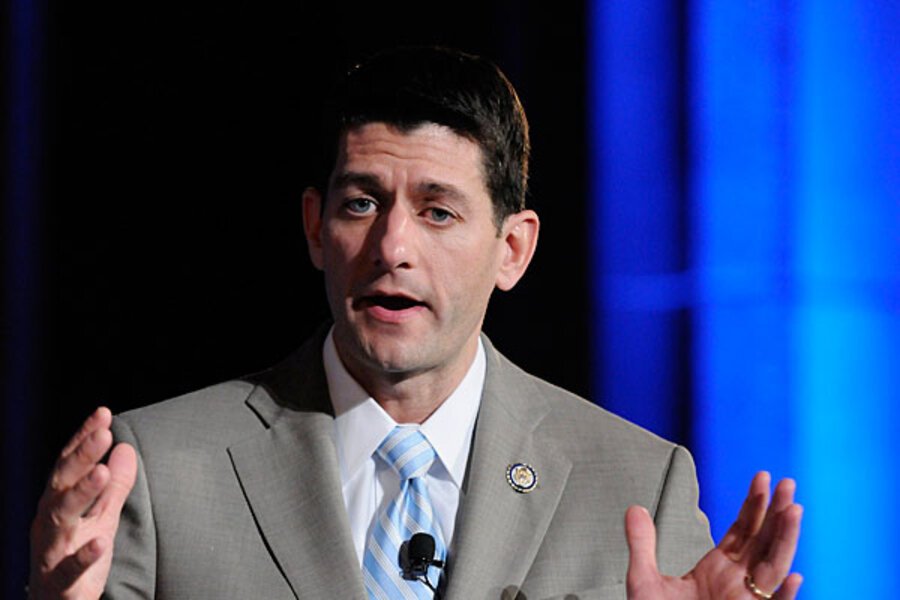 Paul Ryan goes into Obama attack mode at the Reagan library - CSMonitor.com