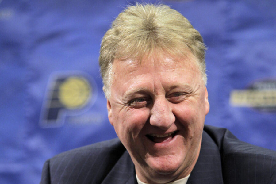 Larry Bird named NBA Executive of the Year - CSMonitor.com