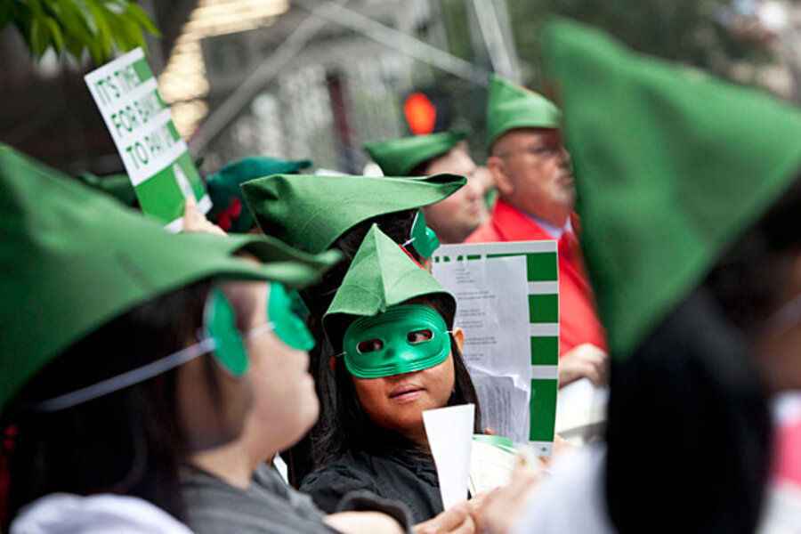 'Robin Hood tax': What is it and why does Occupy want it? - CSMonitor.com