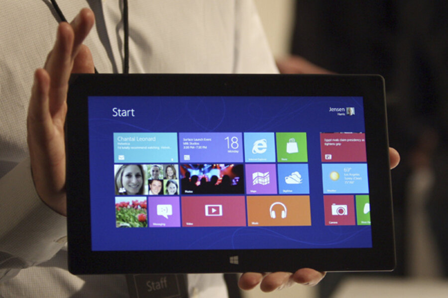 Can Windows 8 tablets rekindle Microsoft's mojo? - CSMonitor.com
