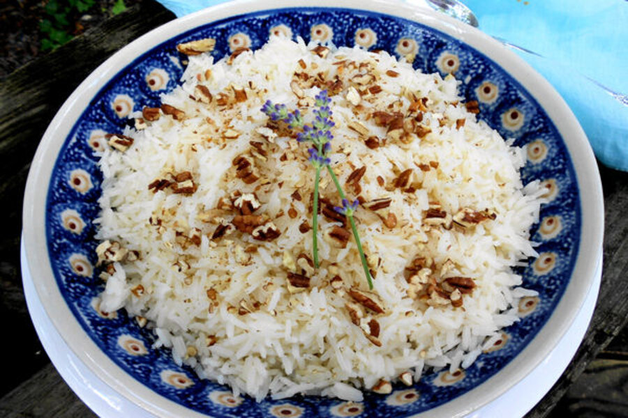 Growing and cooking with lavender and rice - CSMonitor.com