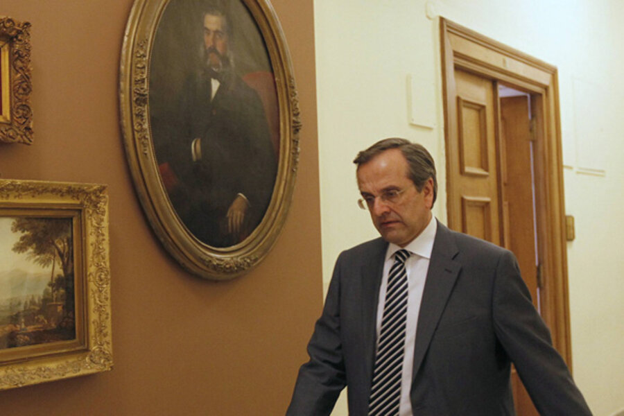 New Greek prime minister after month of uncertainty - CSMonitor.com