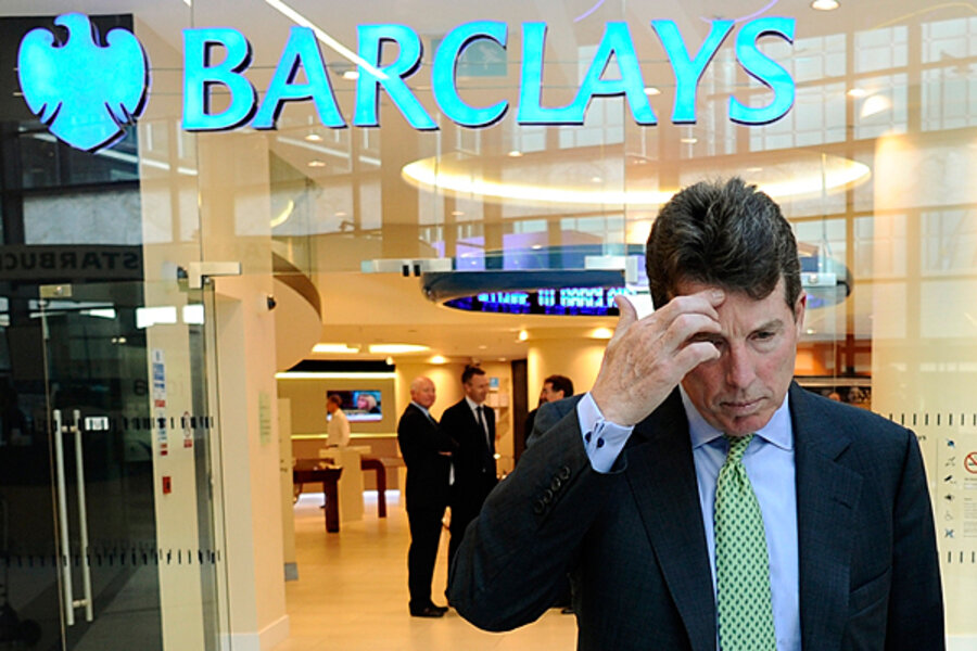 Barclays scandal prompts furious public backlash in Britain - CSMonitor.com