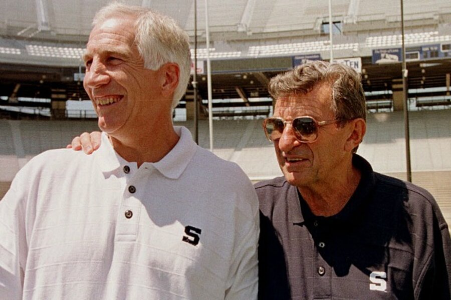 Penn State scandal: Joe Paterno vs. Louis Freeh - CSMonitor.com