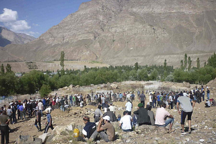Tajik troops shoot at protesters, witnesses say - CSMonitor.com