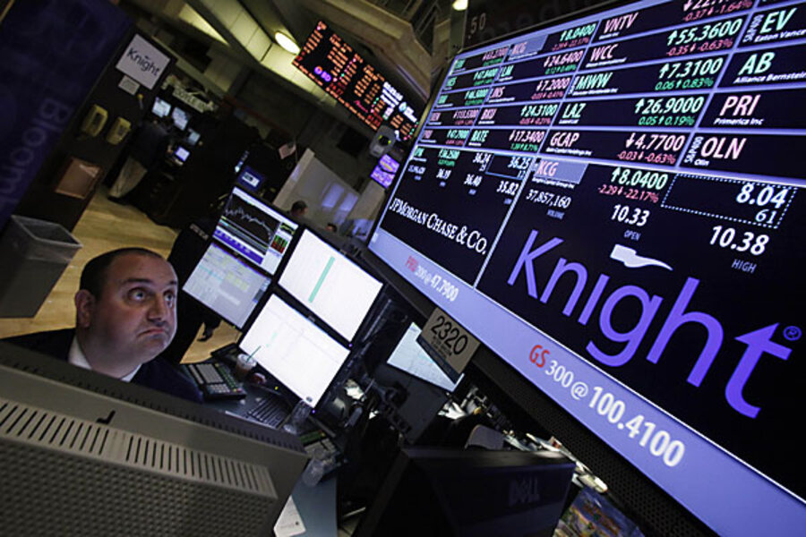 US stocks move up slightly - CSMonitor.com