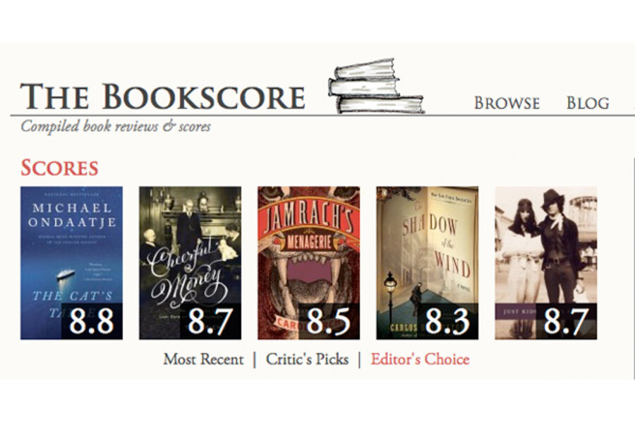 The Bookscore: the new Rotten Tomatoes for books? - CSMonitor.com