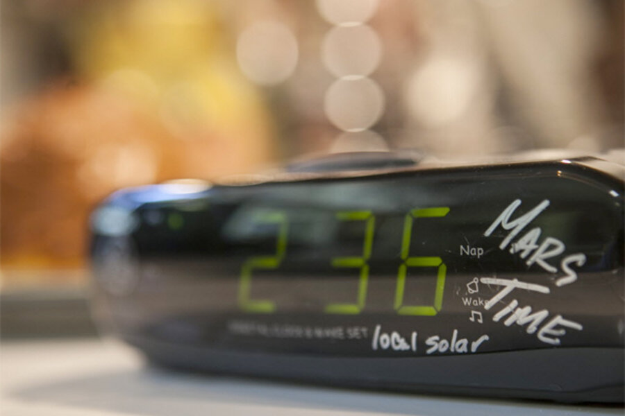 Mars time: One family lives by the Martian clock - CSMonitor.com