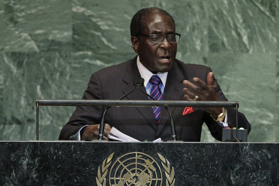 Zimbabwe's president says Gaddafi's death as tragic as Ambassador ...