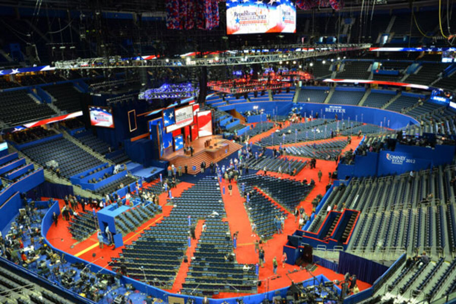 Video of the GOP convention: Take a peek behind the curtain - CSMonitor.com