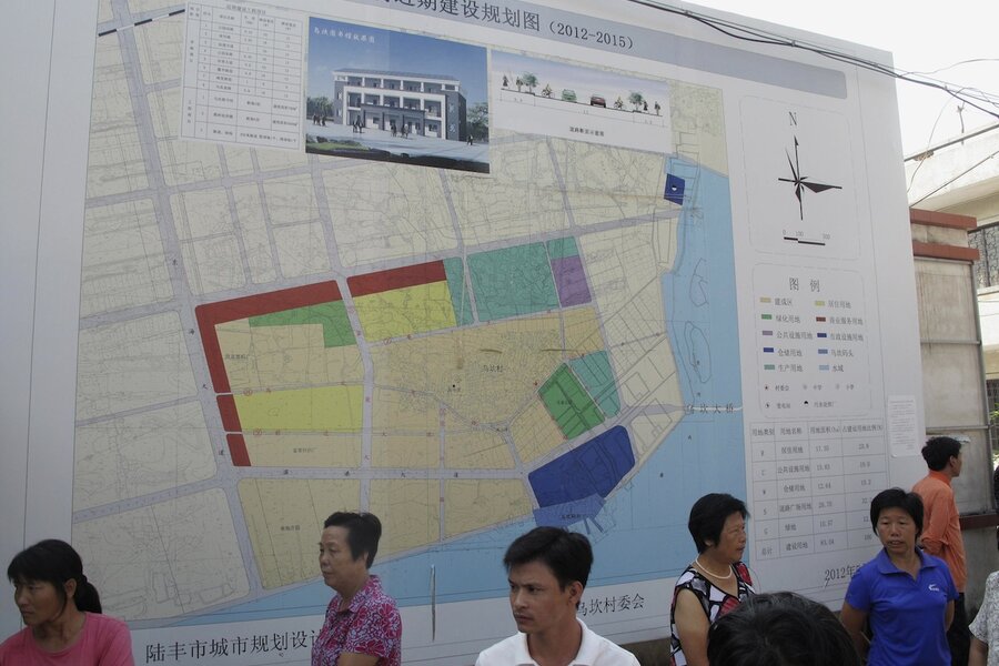 A Chinese lesson in land rights and democracy - CSMonitor.com