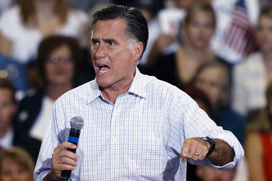 Romney takes another swing at Obama's foreign policy - CSMonitor.com