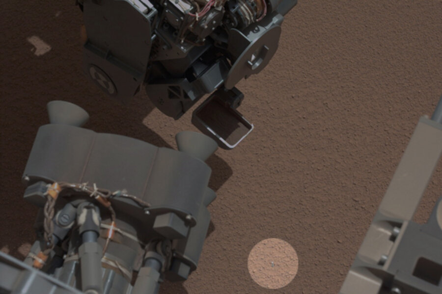 Did Mars rover photograph a broken piece of itself? - CSMonitor.com