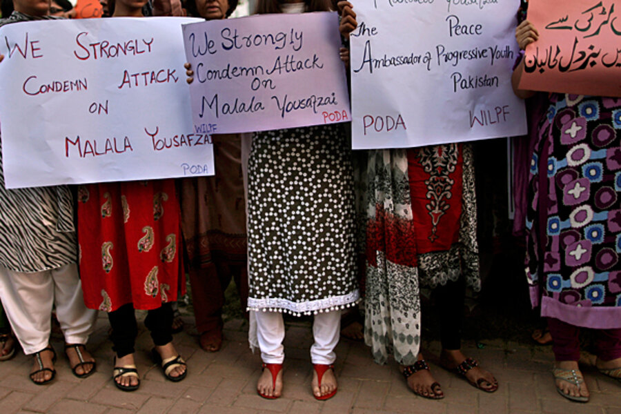 Taliban shooting of 14-year old sparks outrage in Pakistan - CSMonitor.com