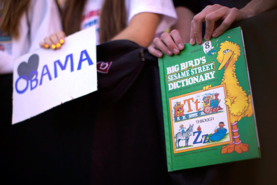 Obama Big Bird ad: a mistake, or shrewd? - CSMonitor.com