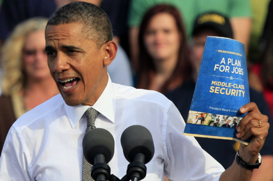 Obama unveils economic plan: 5 ways it differs from Romney's ...