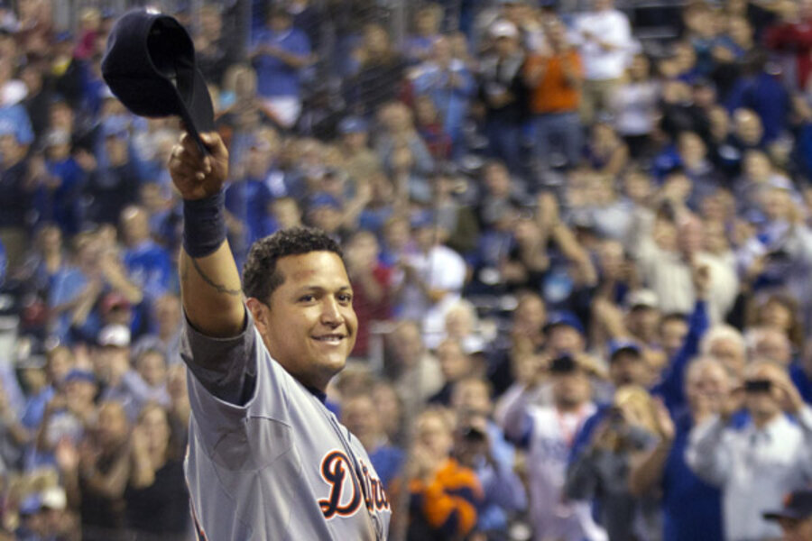 Tigers' Cabrera earns baseball's first Triple Crown in 45 years ...