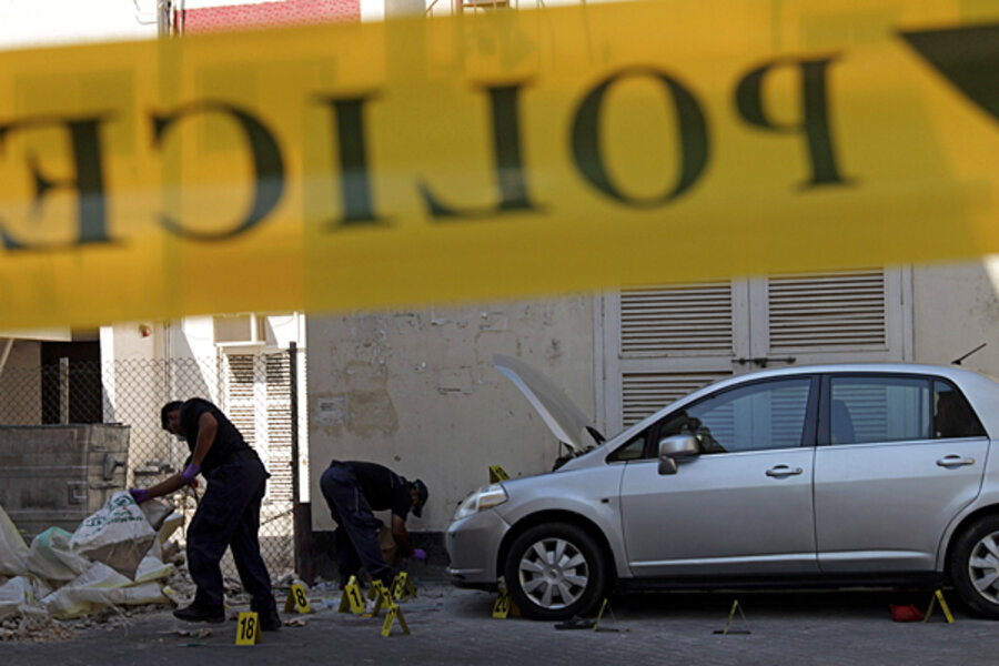 Bahrain bomb attacks kill two migrant workers - CSMonitor.com