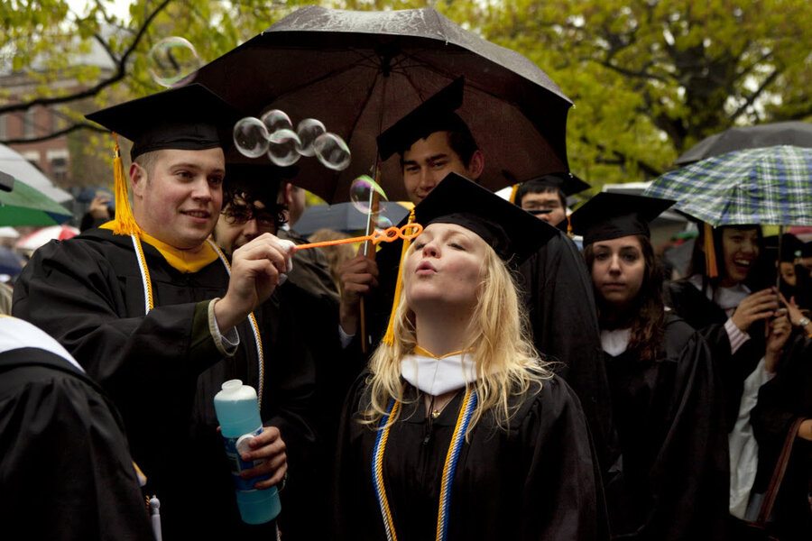 Young adults are earning college degrees at a record rate. Why ...