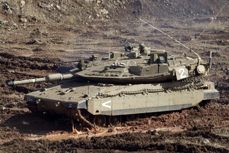 Israeli tanks hit inside Syria, but Israel not eager to enter conflict ...