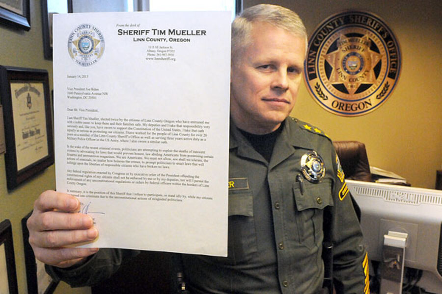 In rural America, some sheriffs vow to defy Obama on gun control ...
