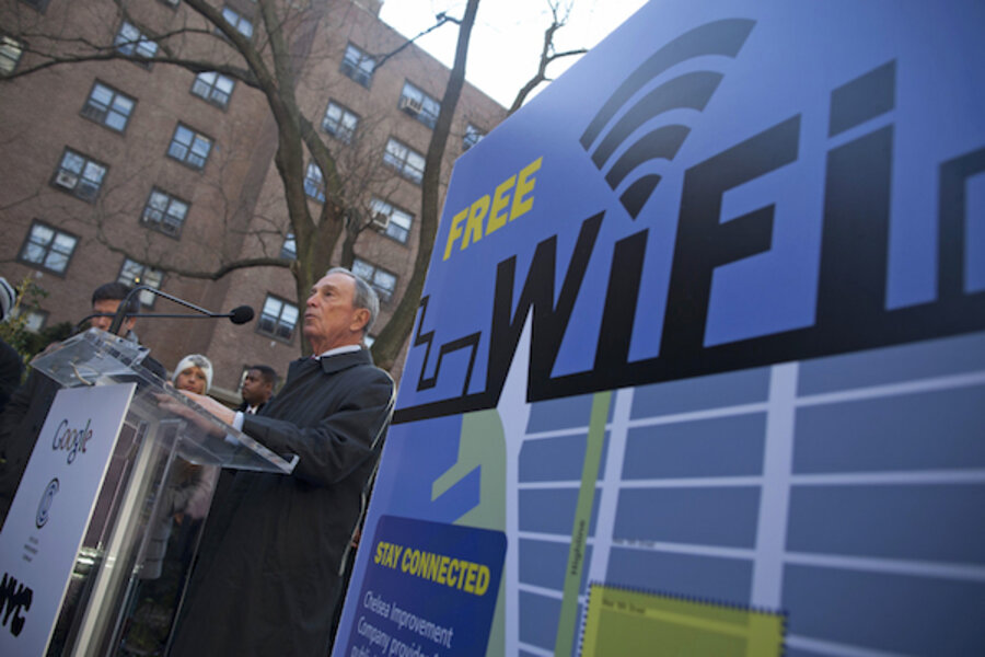 Google launches free Wi-Fi network in New York - CSMonitor.com