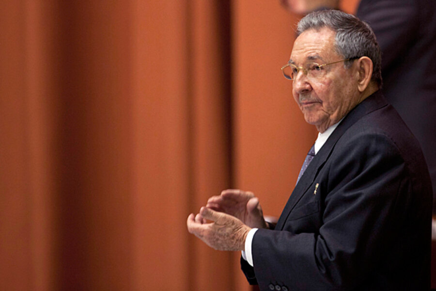Raul Castro promises an end of an era in Cuba - CSMonitor.com